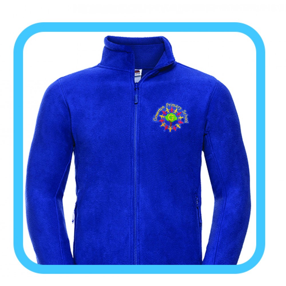 Full Zip Outdoor Fleece | Gowerton Primary Full Zip Outdoor Fleece